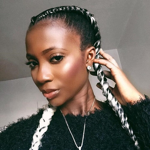 How to Achieve Perfect Two Cornrows? | My Braided Wig