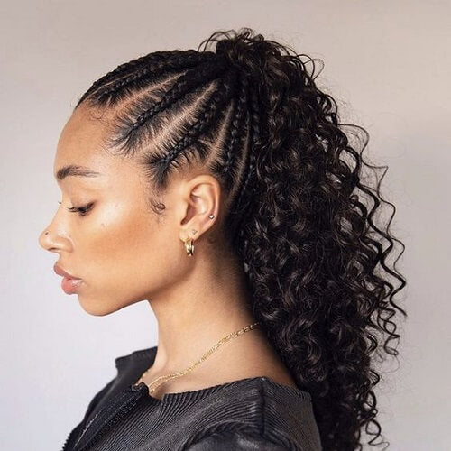 How to Keep Cornrows from Frizzing? | MyBraidedWig