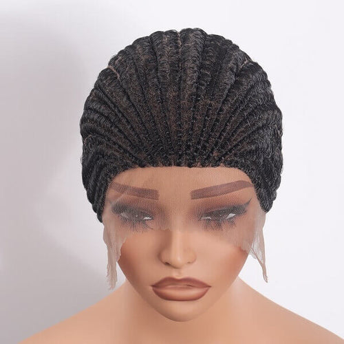 Full Lace Braided Wig Cap Pre-Cornrowed Crochet Cap | Mybraidedwig