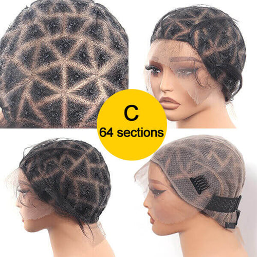 Full Lace Braided Cap for Crochet Box Braids | MyBraidedWig